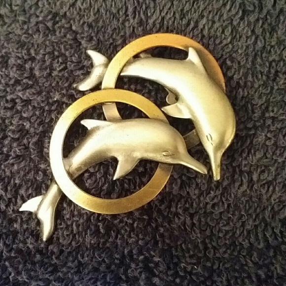 unbranded | Jewelry | Dolphin Pin | Poshmark
